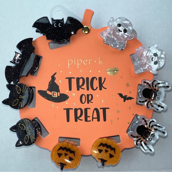 Piper K | Accessories | Piper K Set Of Mini Claw Hair Clips Tick Or ...